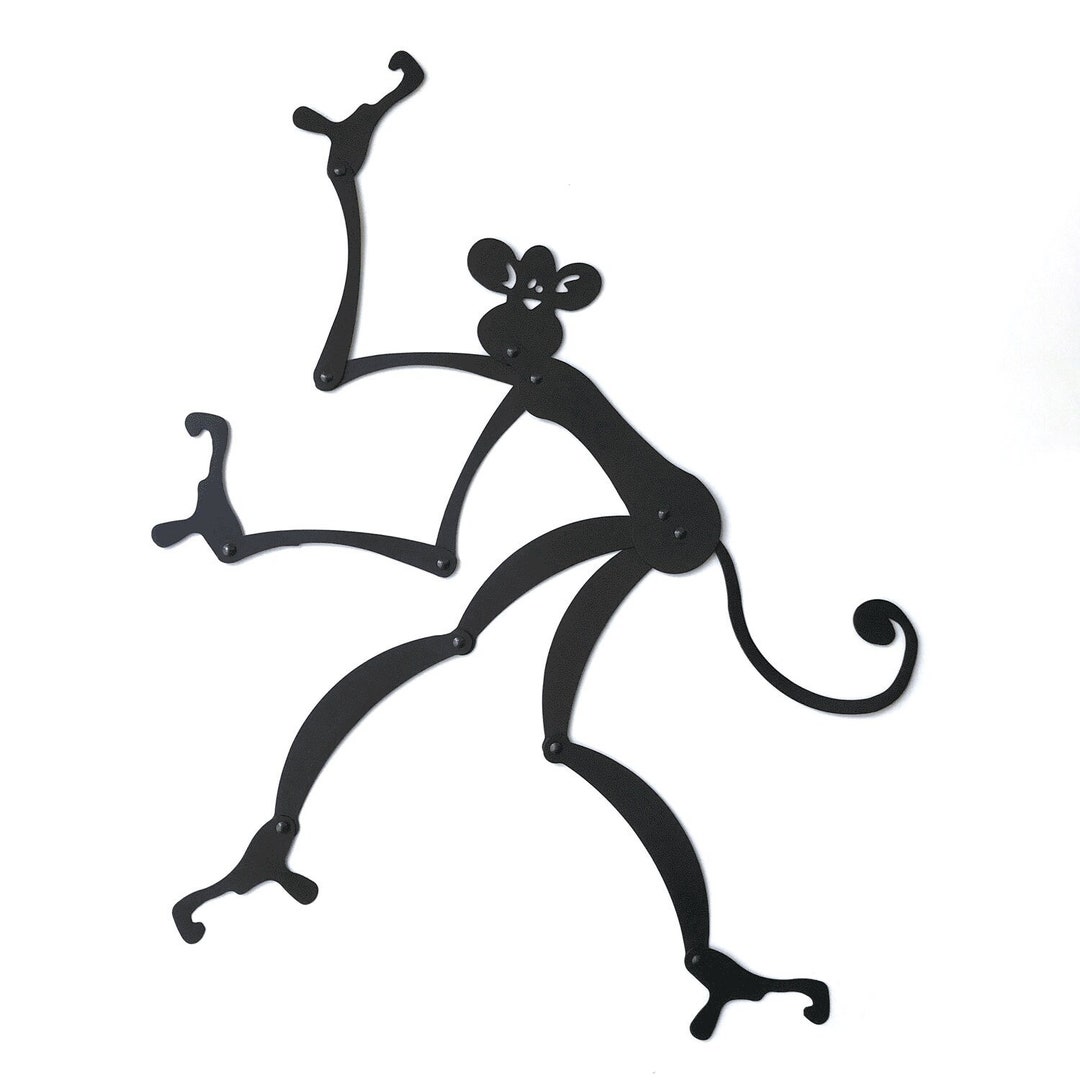 Shadow Magnets Monkey - Etsy