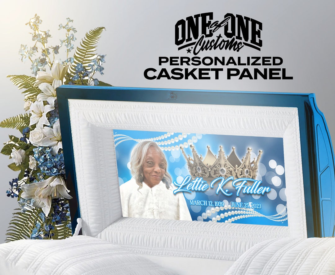 Custom Casket Panel Insert Casket Insert - Etsy