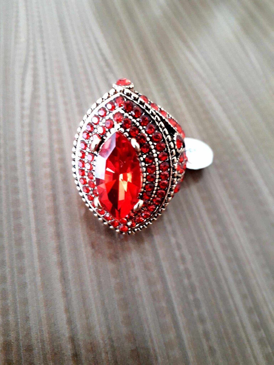 Hurrem Sultan Red Ring Ottoman Palace Queen Ring Turkish Ring Ottoman ...