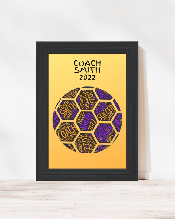 Custom Soccer Team Word Art Digital File Team Gift Soccer - Etsy