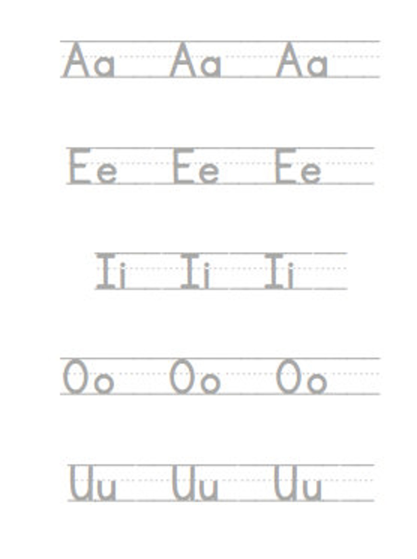 Vowels Worksheet, Learning Vowels - Etsy