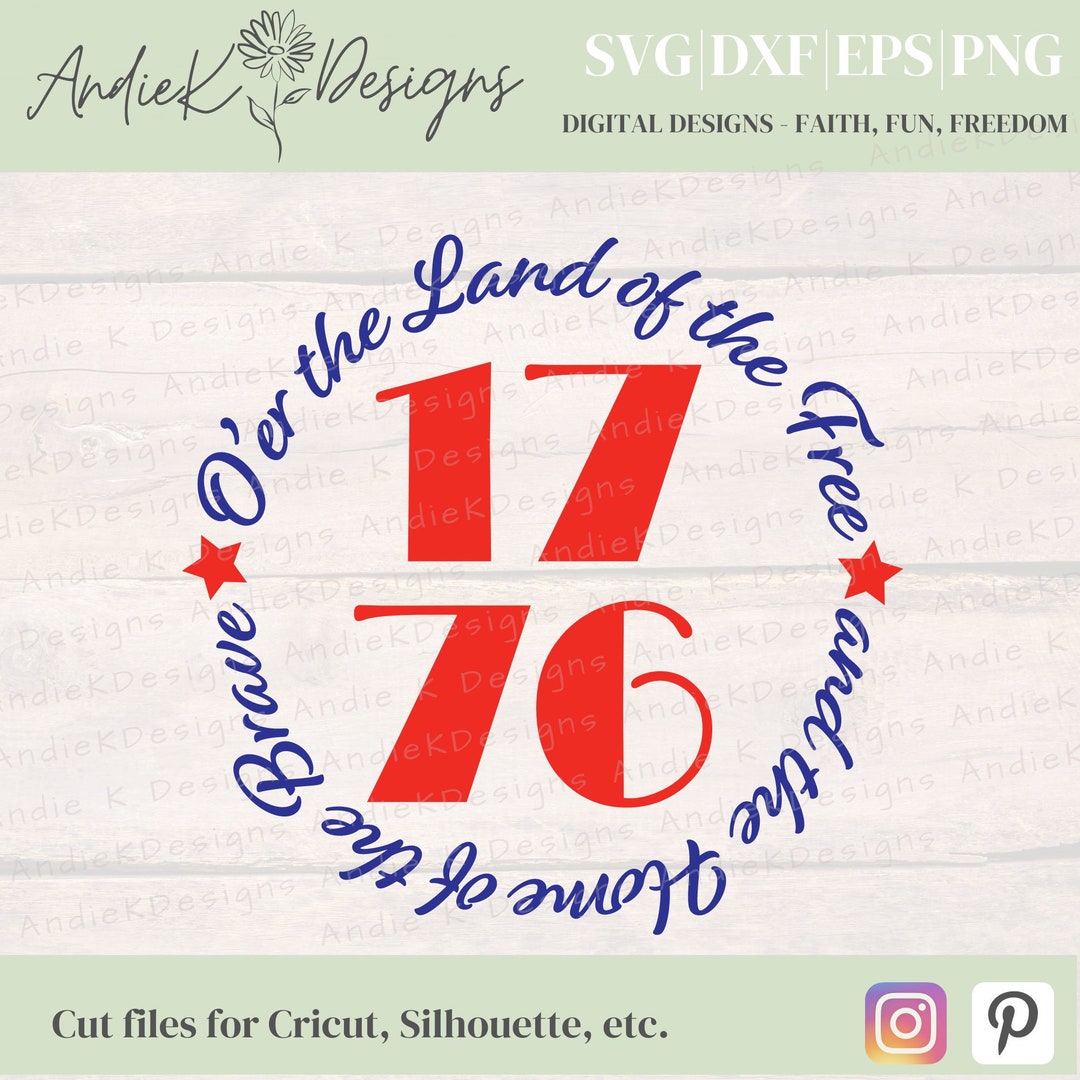 National Anthem Svg-1776 Shirt-star Spangled Banner Shirt-usa Svg ...