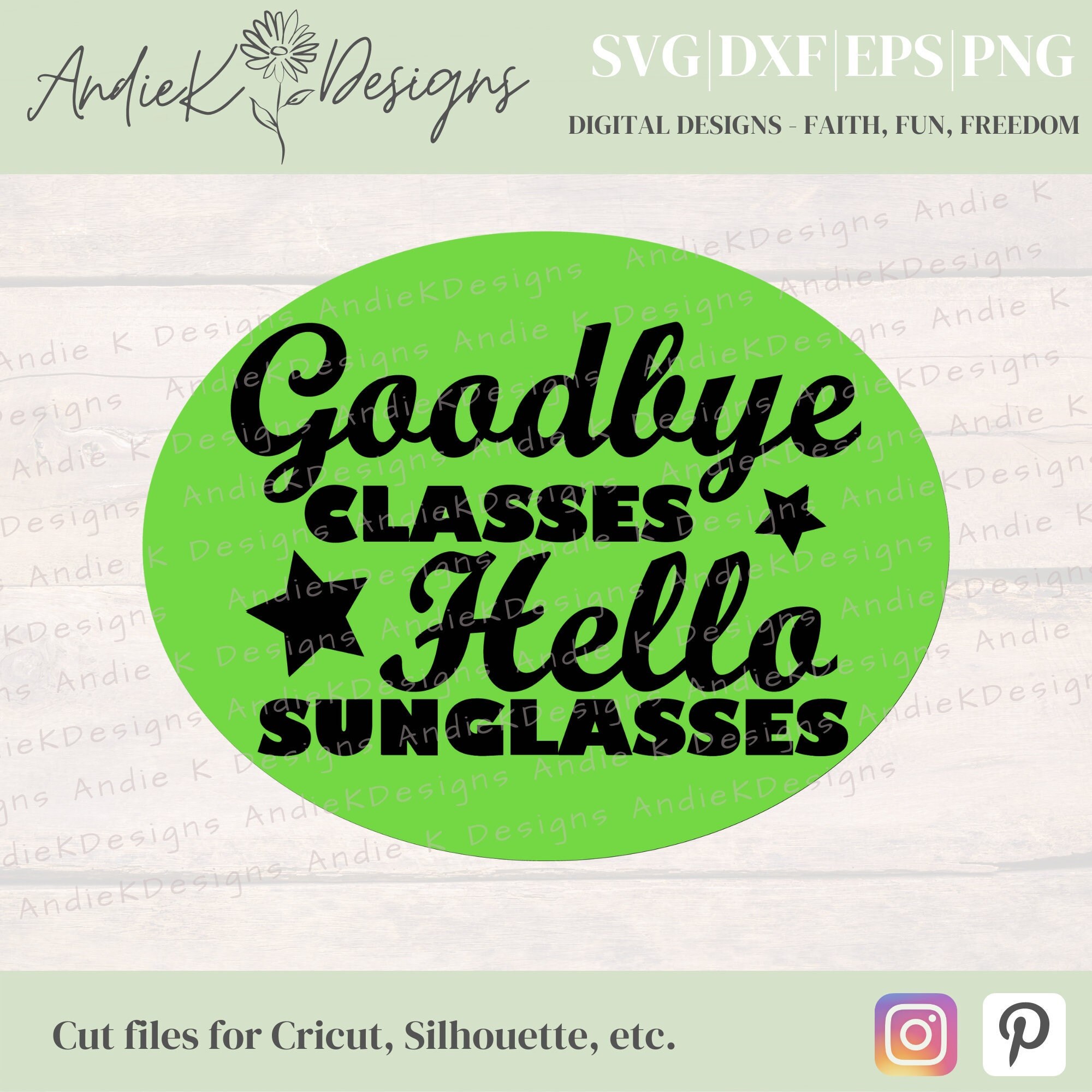 Goodbye Classes Svg-school's Out Svg-summer Svg-sunglasses Svg-teacher ...