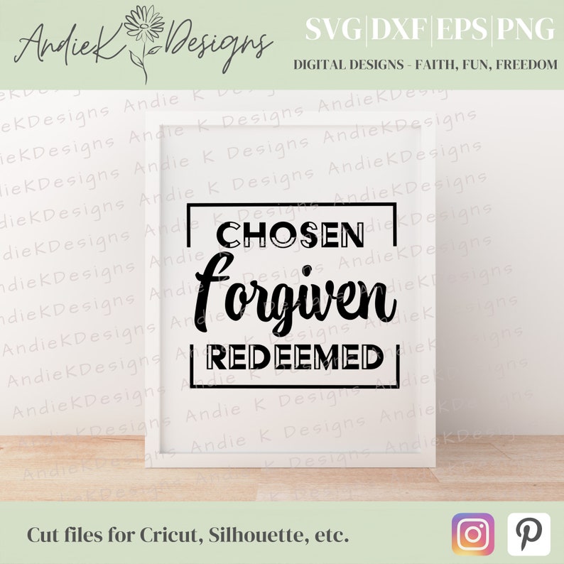 Camiseta de Jesús SVG-Fe SVG-Perdonado SVG-Redimido SVG-Archivo de ...