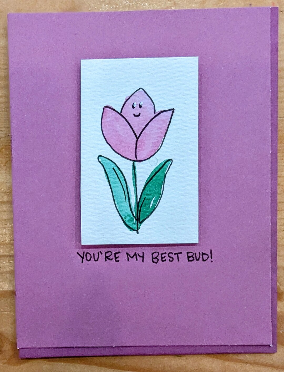 Hand-painted Watercolor Floral Pun Cards - Etsy