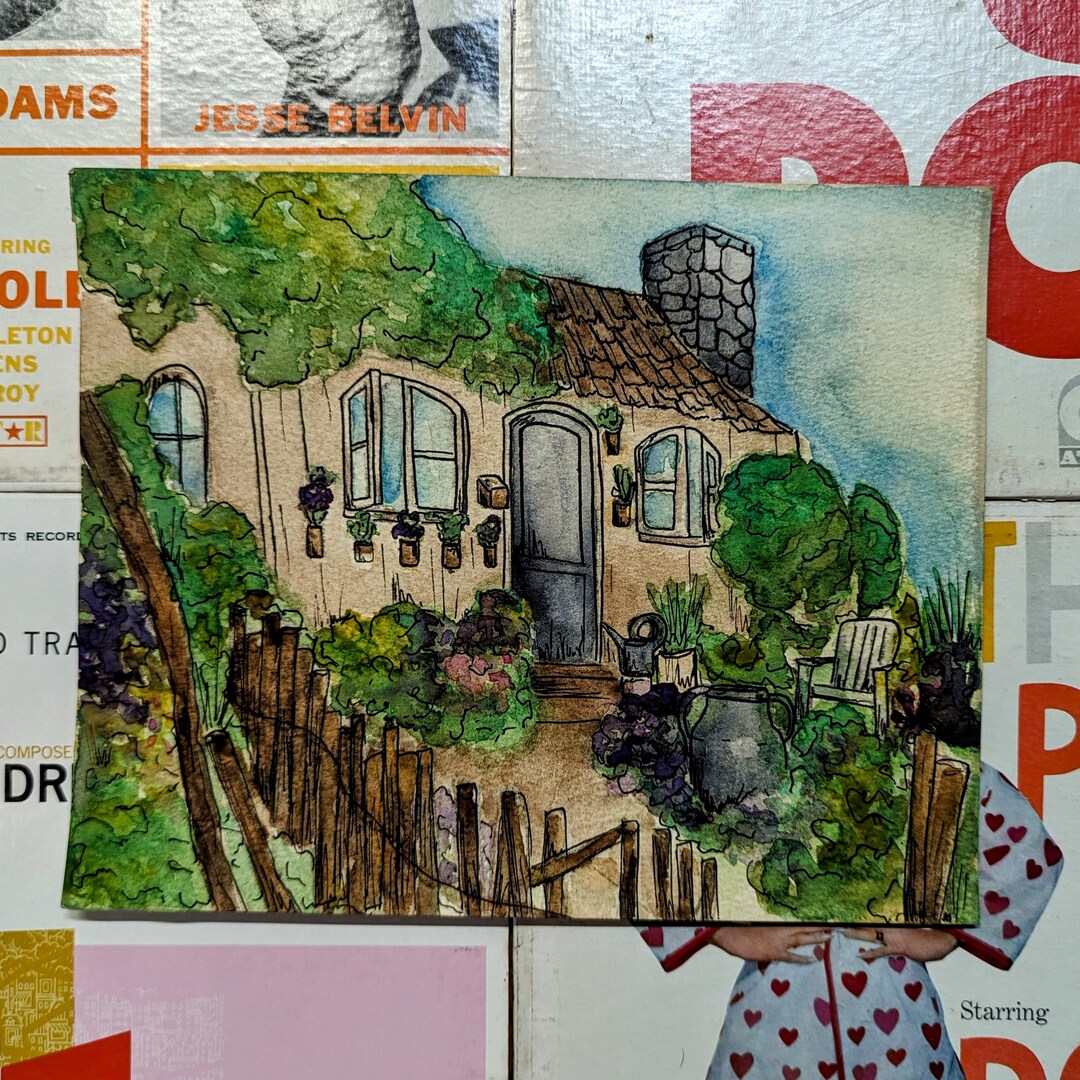 8x10 Matilda Watercolor Prints - Etsy