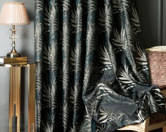 Green Gold Curtains - Etsy