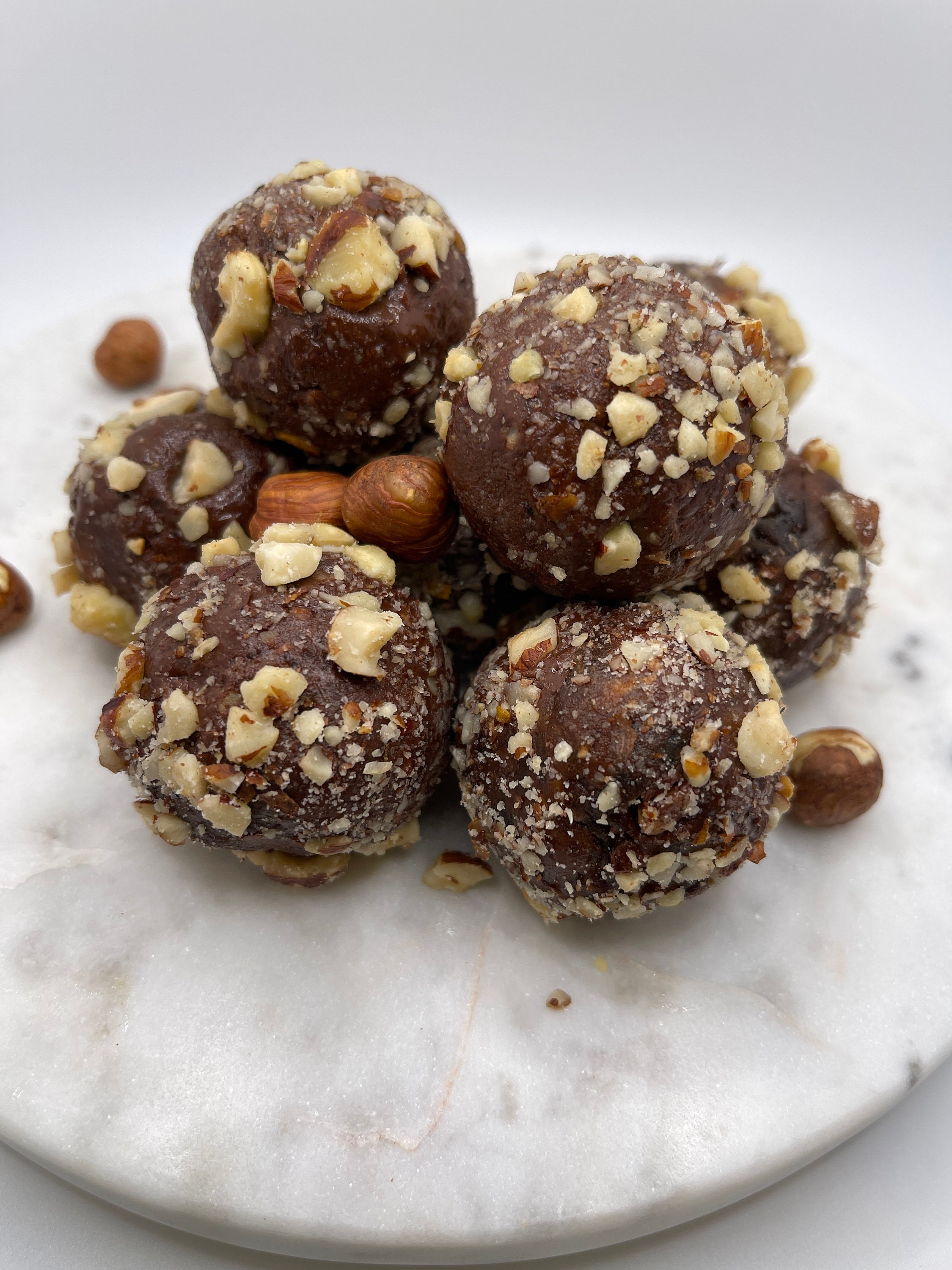 Choco-haze Balls Decadent Chocolate and Hazelnut Fusion Energy Bites - Etsy