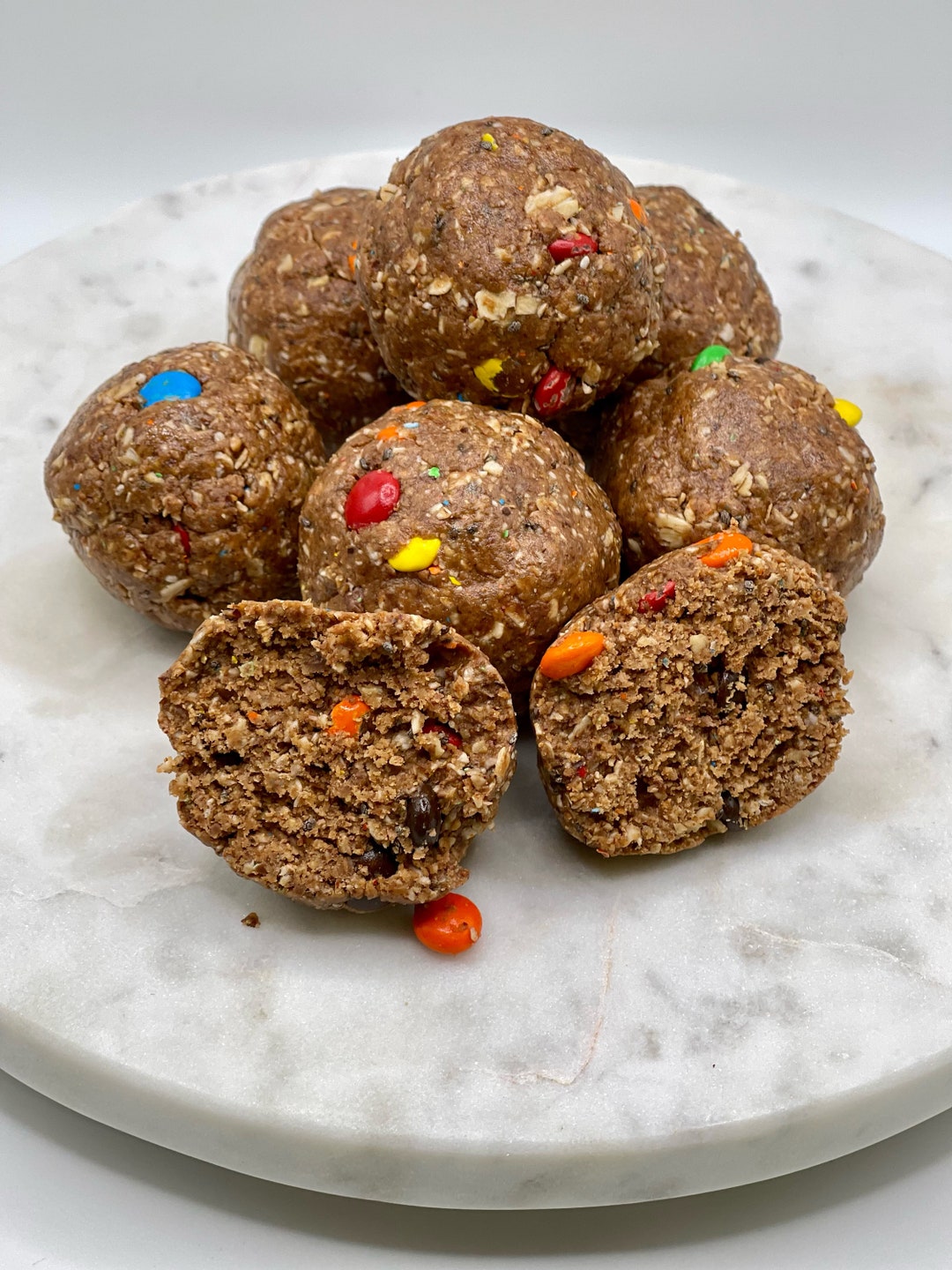 Nutty Butter Dynamo Balls - Almond Butter, Mini M&m's, and Super Seeds ...