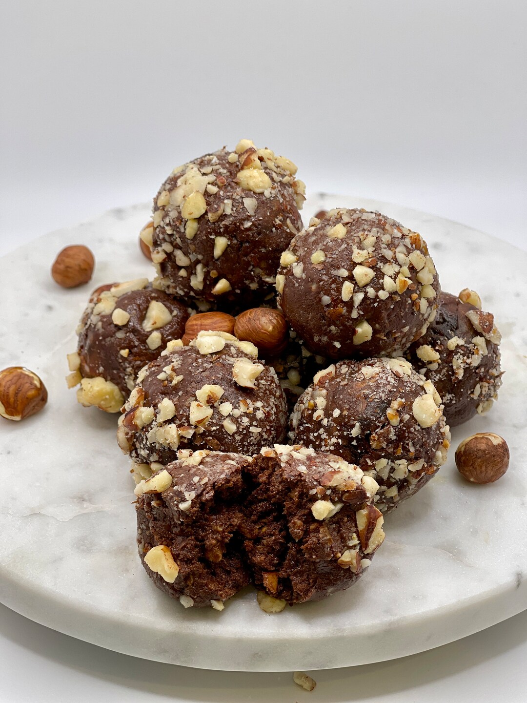Choco-haze Balls Decadent Chocolate and Hazelnut Fusion Energy Bites - Etsy