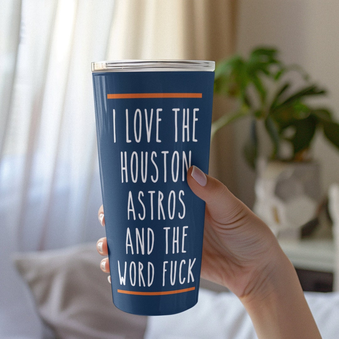 ASTROS TUMBLER Gift, Funny Houston Astros Gift, Funny Astros Merch 20oz ...