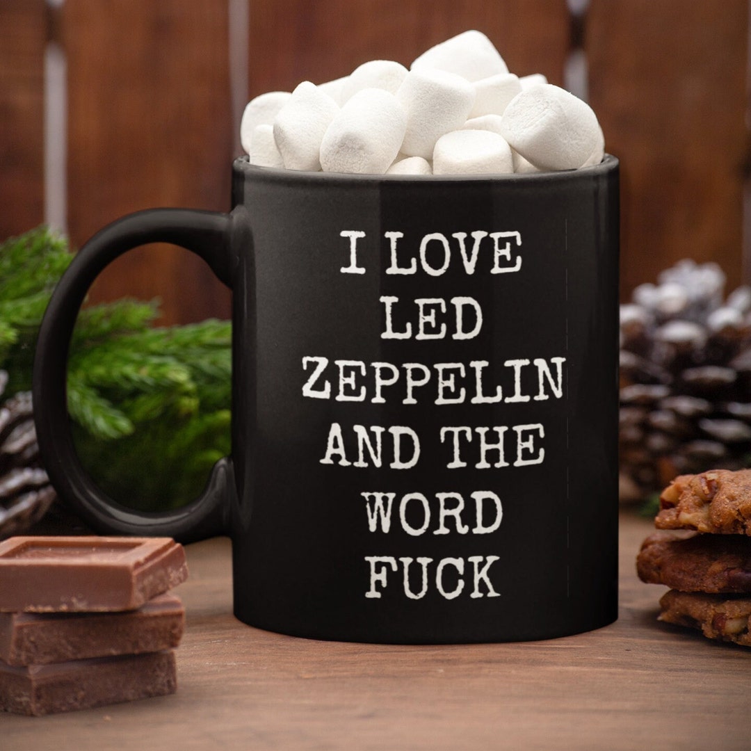 LED ZEPPELIN Gift Funny Adult Mug for Led Zeppelin Classic - Etsy