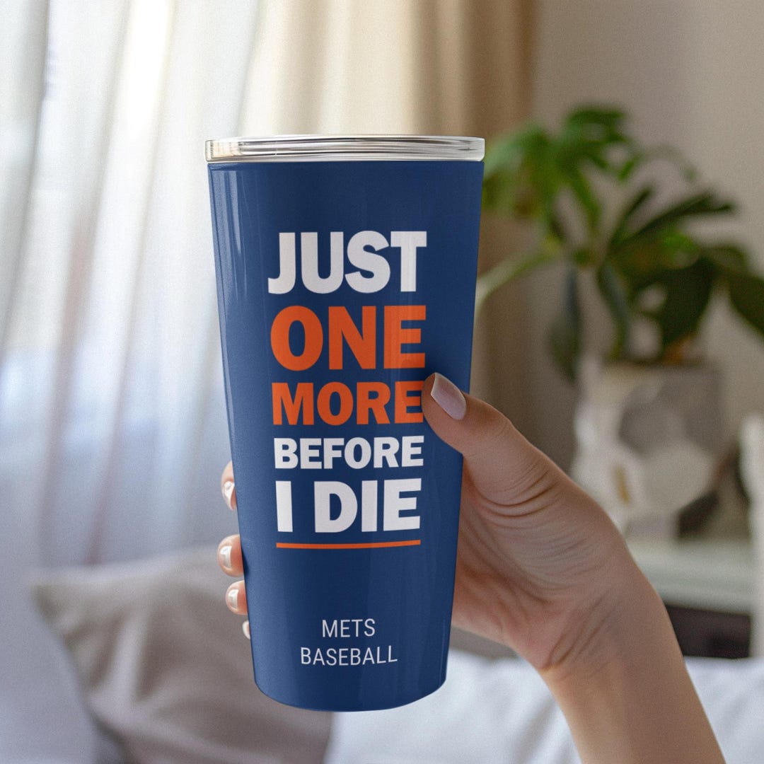 New York Mets Baseball Tumbler, Funny Gift, Tumbler, Mets 20oz Travel ...