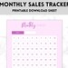 Printable Follower Tracker - Digital Download // Small Business Folower ...