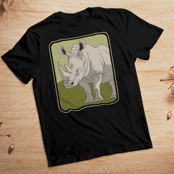 Rhino Shirt - Etsy