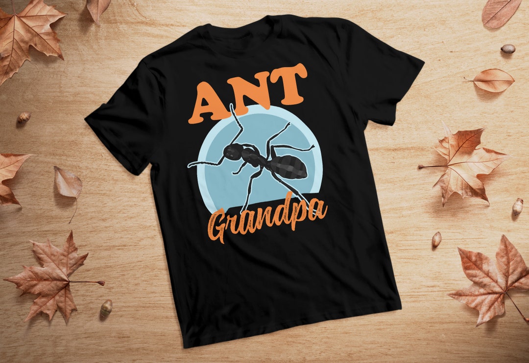 Ant Grandpa Tee Shirt Ants Keeper Gift Short-sleeve T-shirt - Etsy