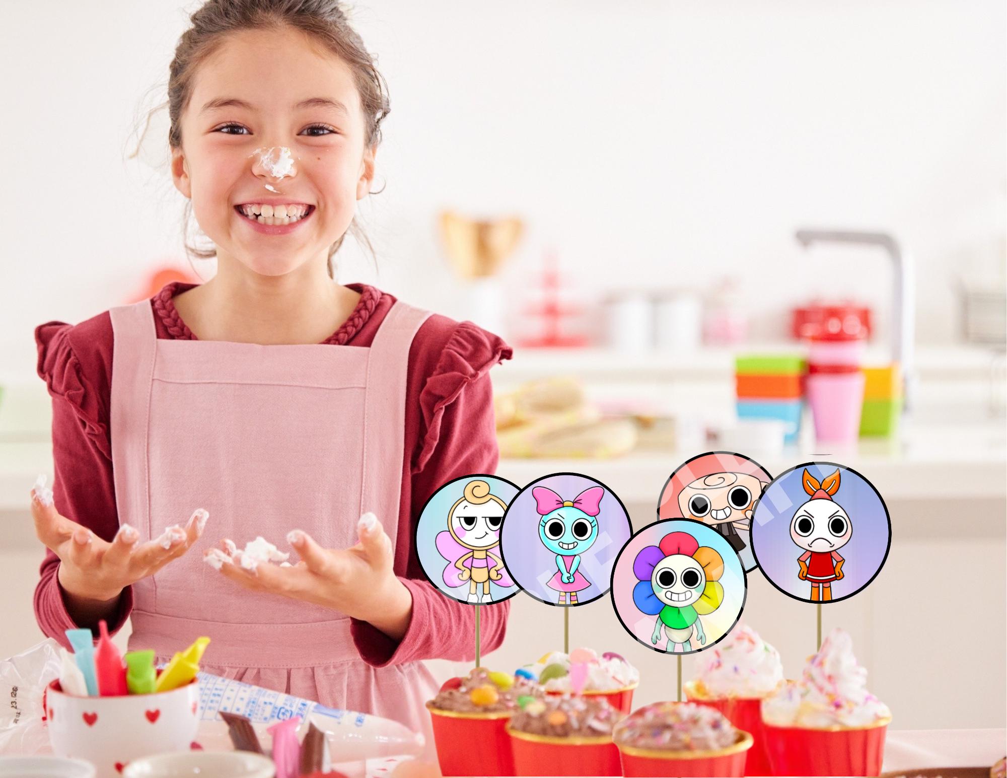 Dandy's World Toons Cupcake Toppers - Unique Toons Character Party ...