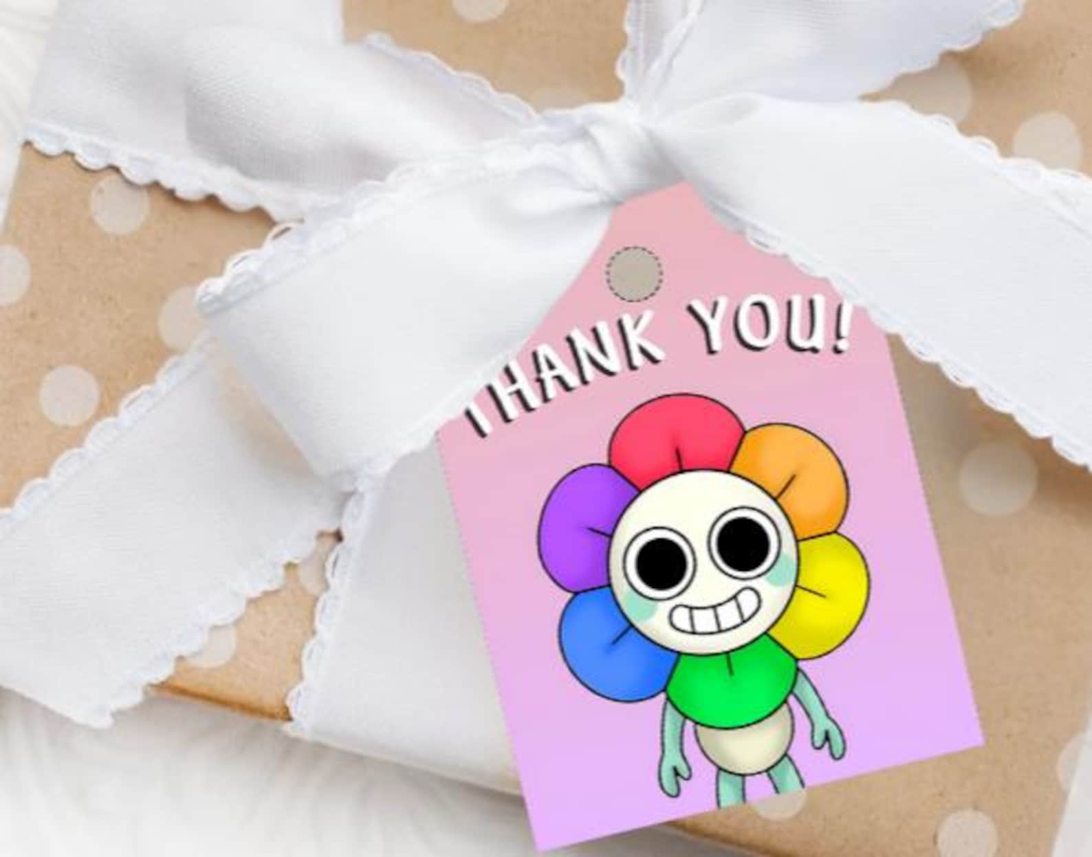 Dandy's World Gift Tags - Toons Thank You Tags - Digital Download ...