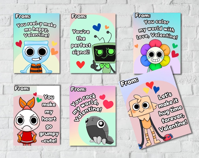 Battle for Dream Island Digital Print - Bfb Fan Art - Valentines Day ...