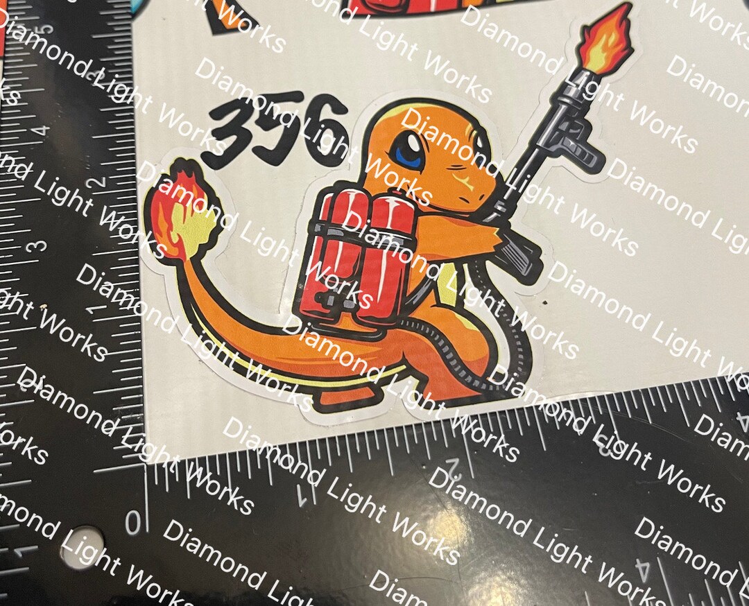 Pokémon Charmander Sticker Jdm Blow Torch Car Decal - Etsy