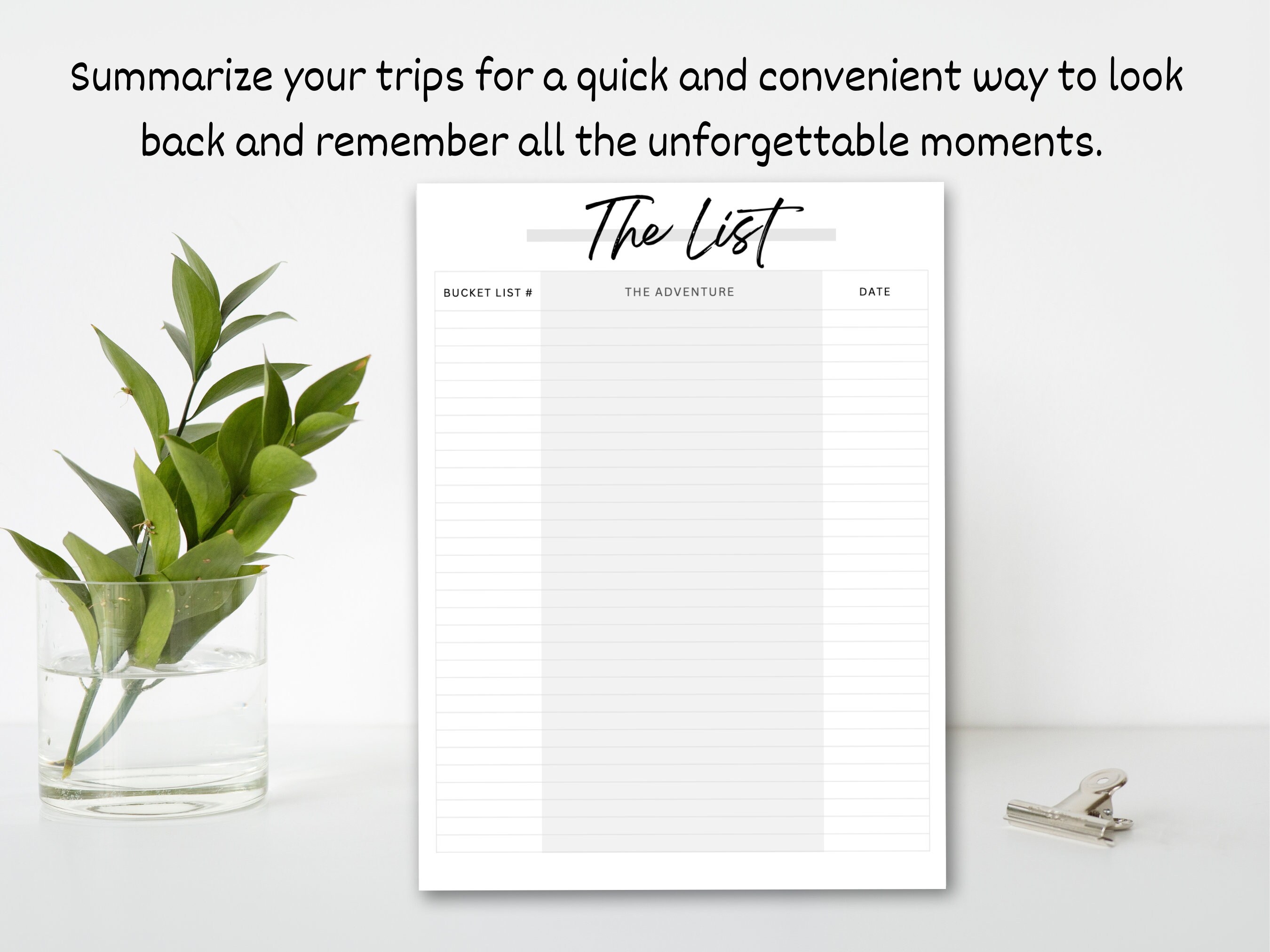 Digital Couple's Bucket List Template Digital Download for Creating ...