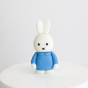 Miffy Cake Topper Fondant mit Luftballon und Geschenken Bundle, süße ...
