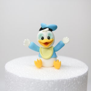 Cartoon Inspired Mouse Duck Dog Cake Toppers for Baby Boy and Girl ...