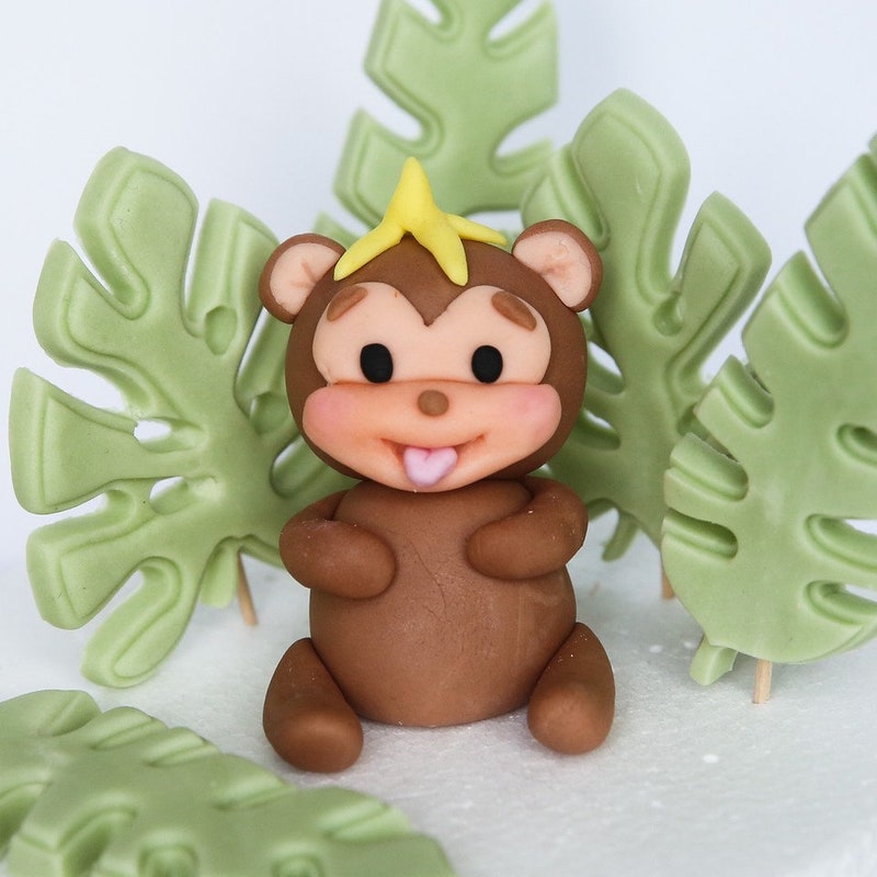 Fondant Monkey - Etsy