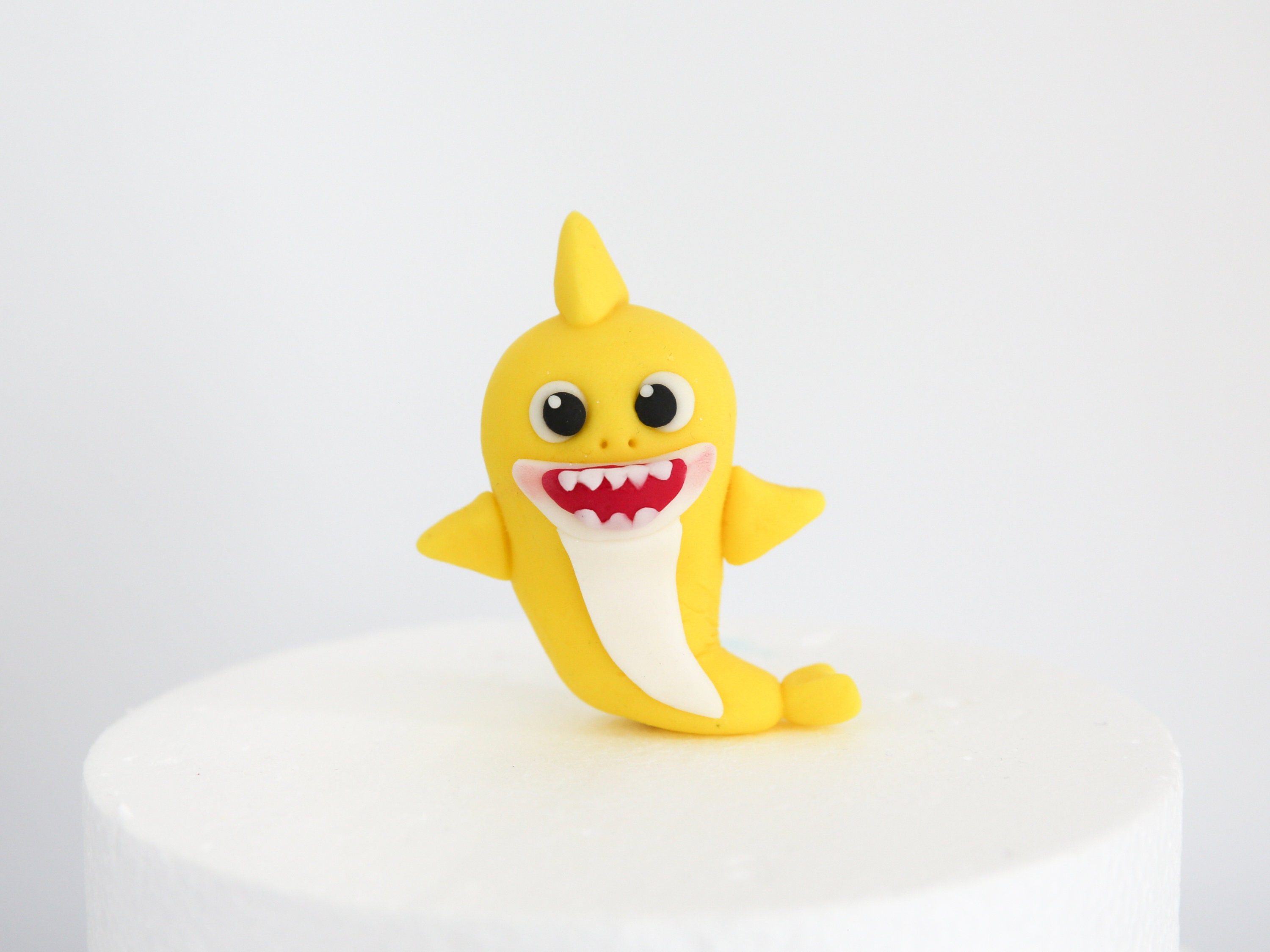 Baby Shark Cake Topper Fondant With Seaweed Bundle, Under the Sea ...