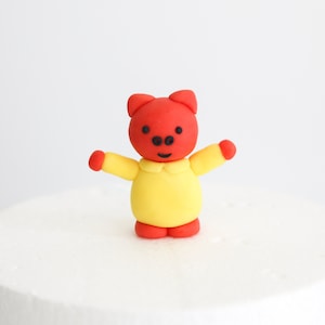 Miffy Cake Topper Fondant With Balloon and Presents Bundle, Cute Miffy ...