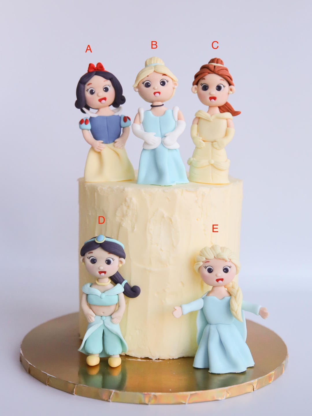 Princess Edible Cake Topper for Girl Birthday - Etsy