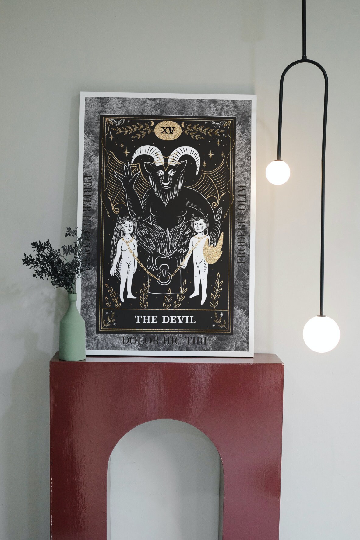 The Devil Tarot Card Printable Poster Printable Digital Wall - Etsy