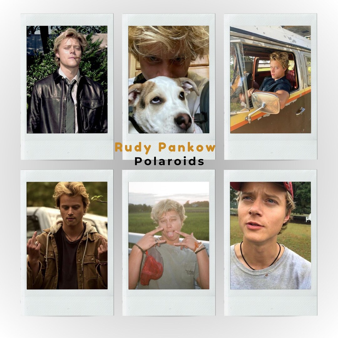 Rudy Pankow actor Instax Polaroid - Etsy