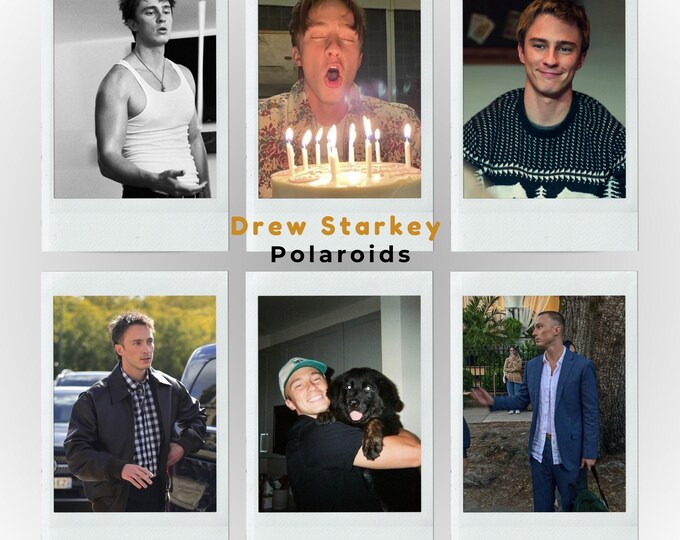 Drew Starkey actor Instax Polaroid - Etsy