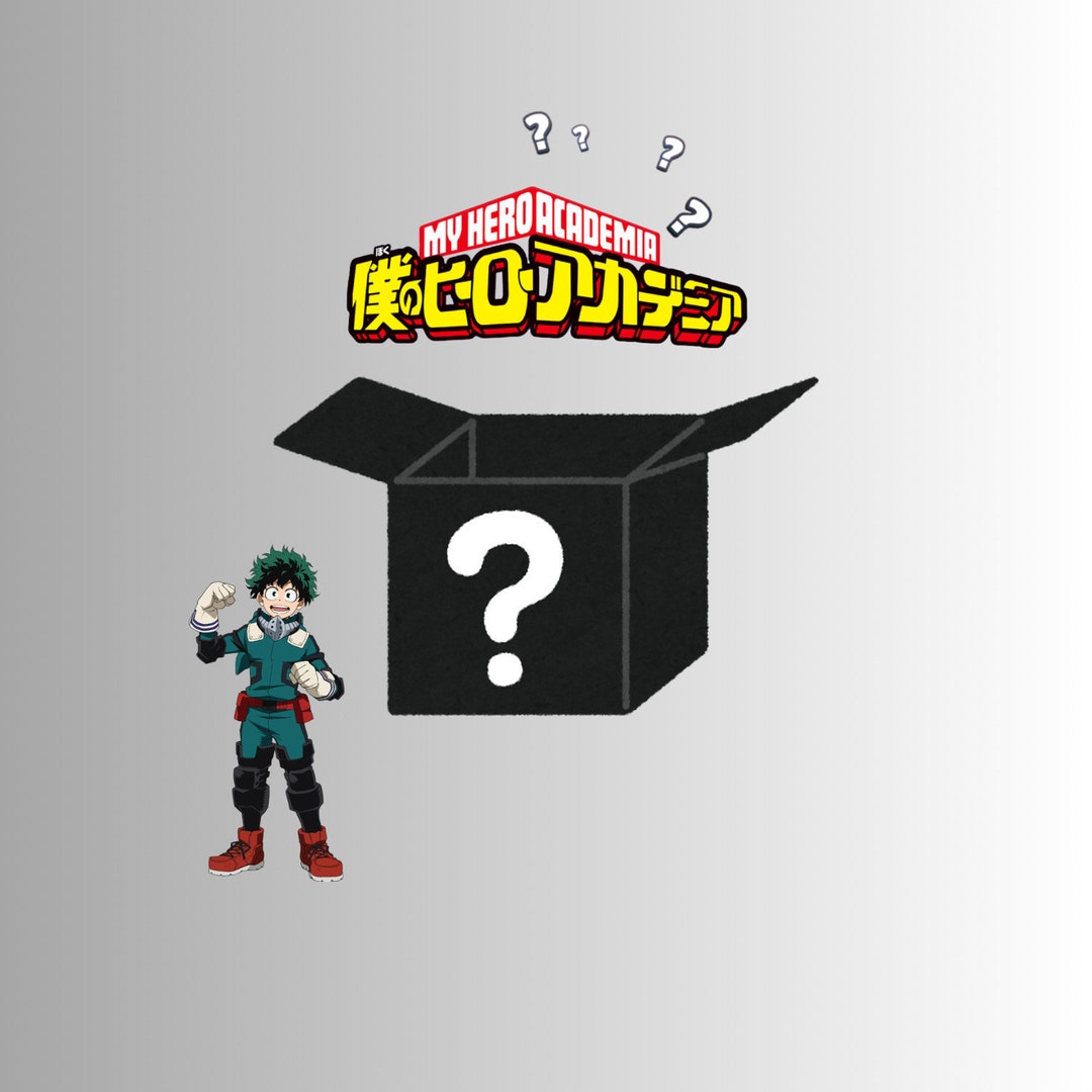 Anime Inspired Gift Box Mystery Box My Hero Academia Mystery Box - Etsy UK