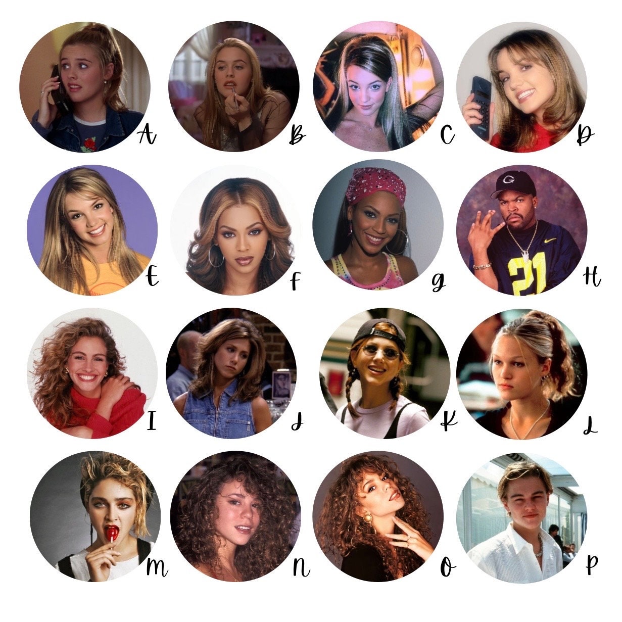 80s/90s Early 2000s Badges Badges Y2K Badges Aesthetic Nineties ...