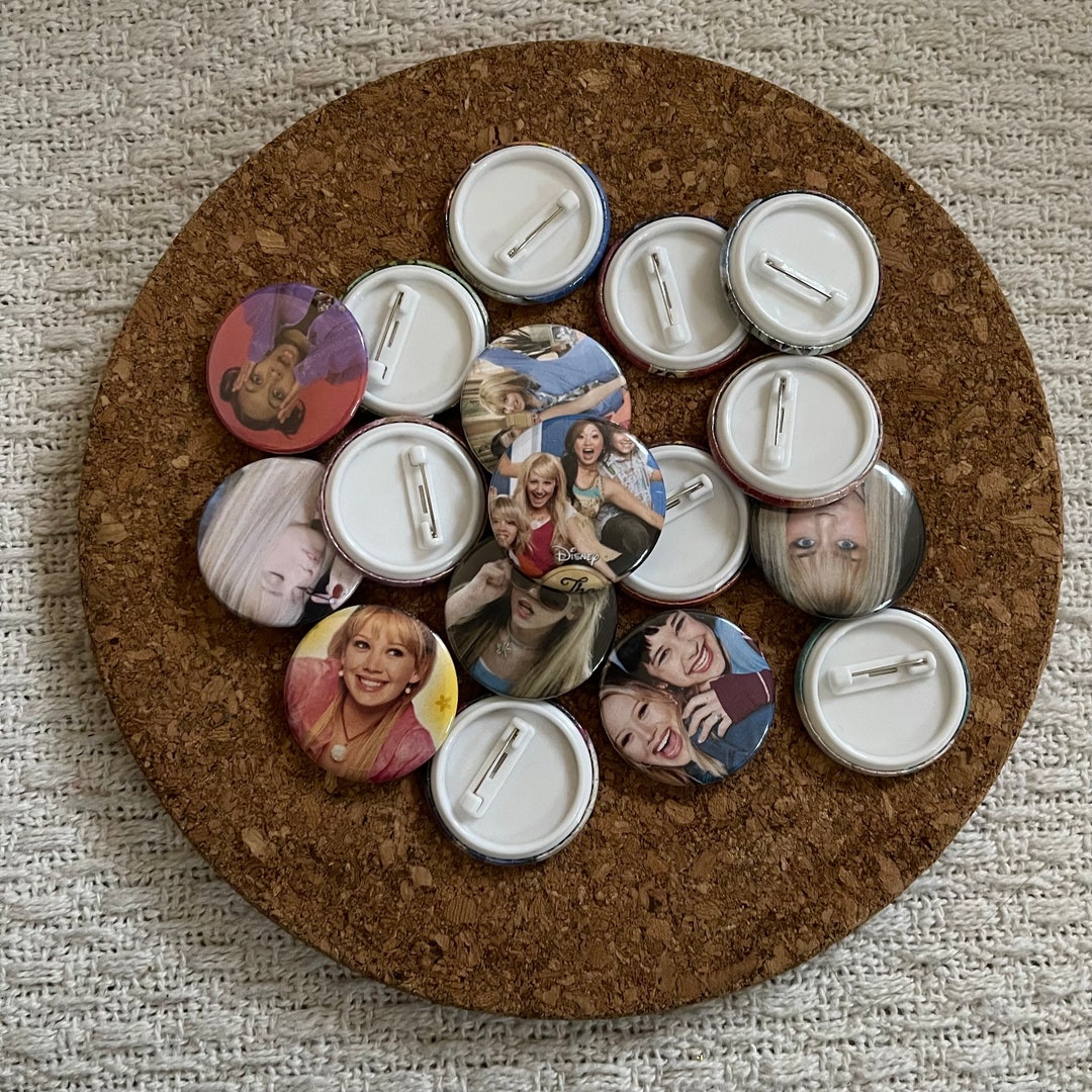 Mystery Y2K Inspired Pin Badges Badges Y2K Badges Early 2000s Badges ...