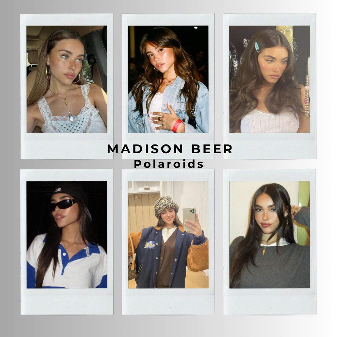 Madison Beer singer Instax Polaroid - Etsy