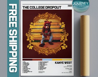 The College Dropout Album Poster - Etsy