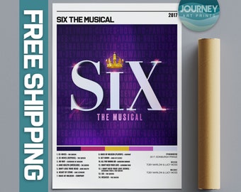 Six Broadway Poster - Etsy