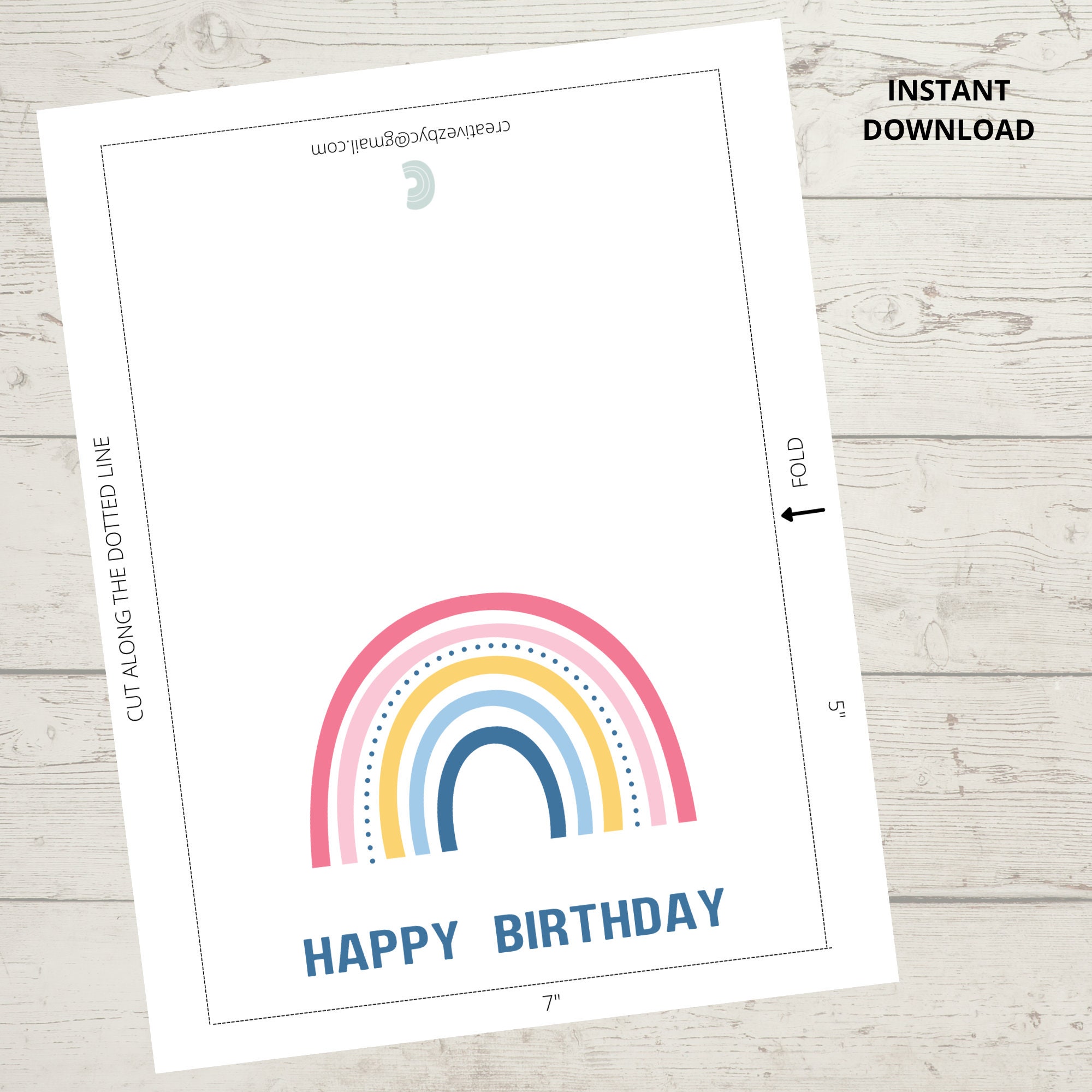 Printable Birthday Card | Happy Birthday Card | Birthday Card ...