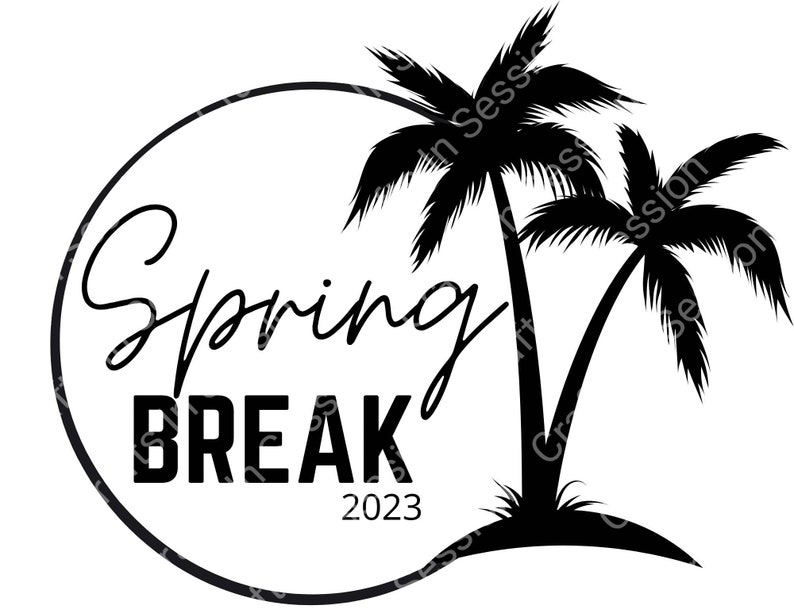 Spring Break 2023 Svg, Spring Break PNG, Summer Vacation Shirt, PNG ...