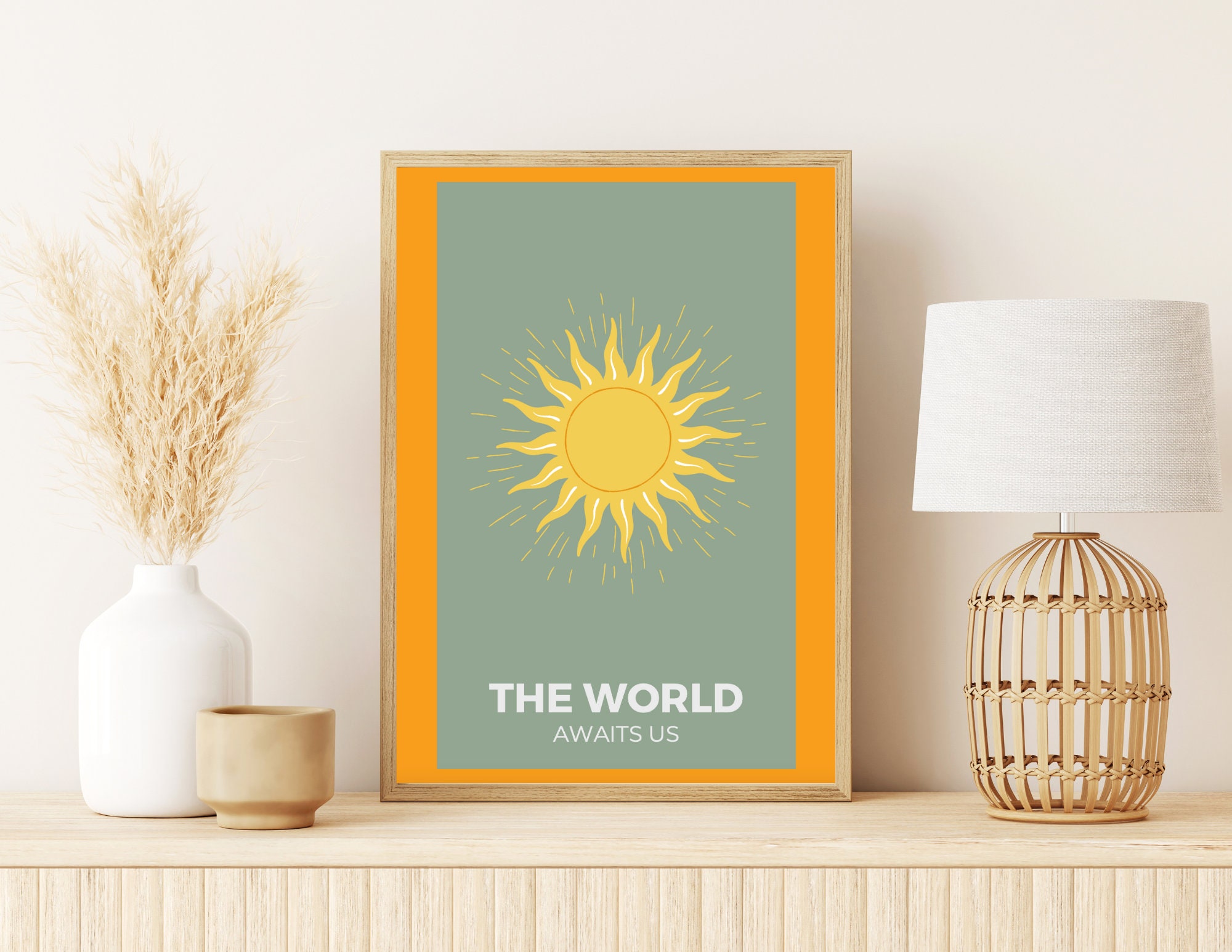 3 Pack Sunshine Posters, Good Morning Posters, Poster Set, Aesthetic ...