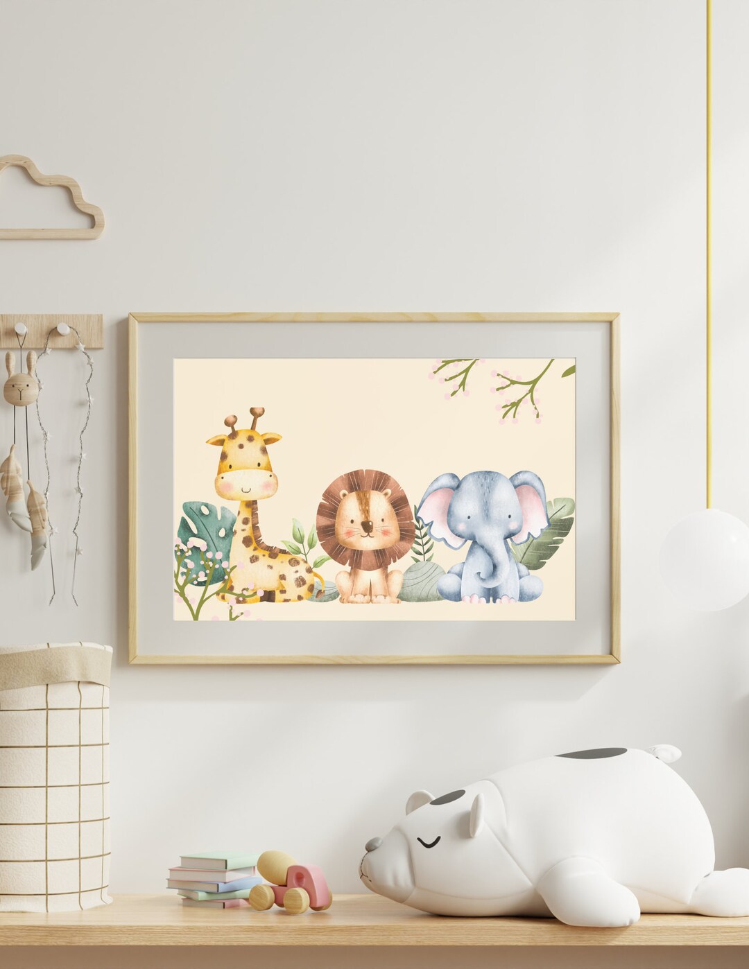 Baby Animal Poster, Baby Poster, Animal Nursery Decor, Printable Baby ...