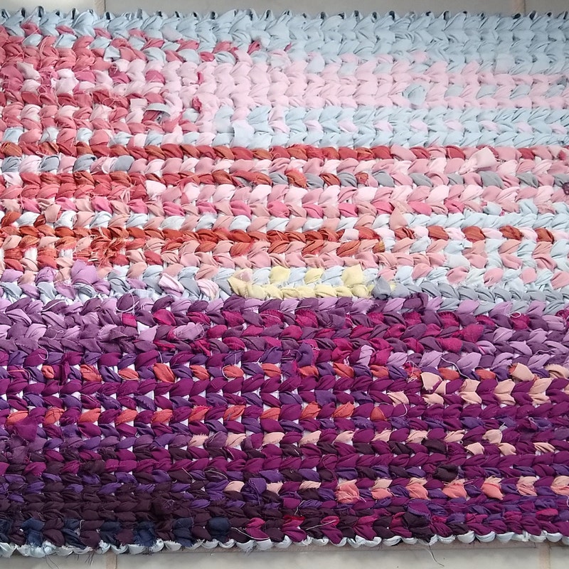 Twined Rag Rugs - Etsy