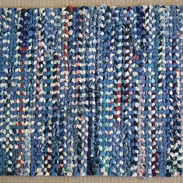 Twined Rag Rugs - Etsy