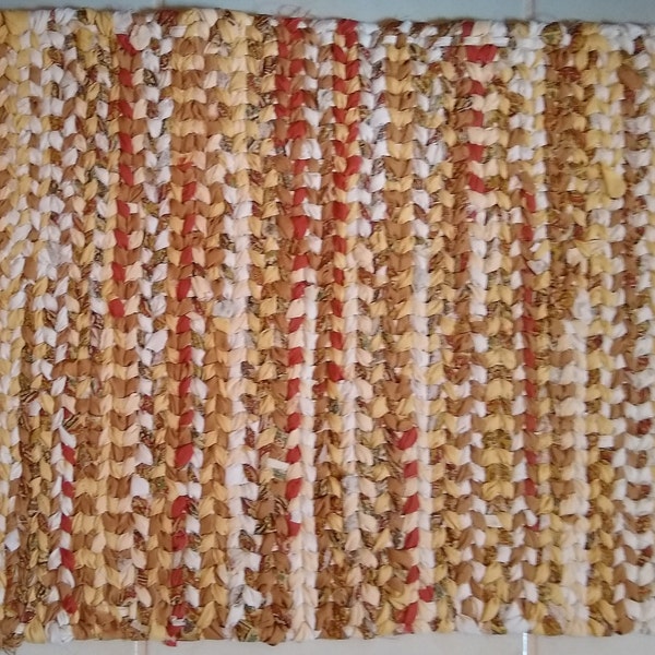 Upcycled Rag Rug - Etsy