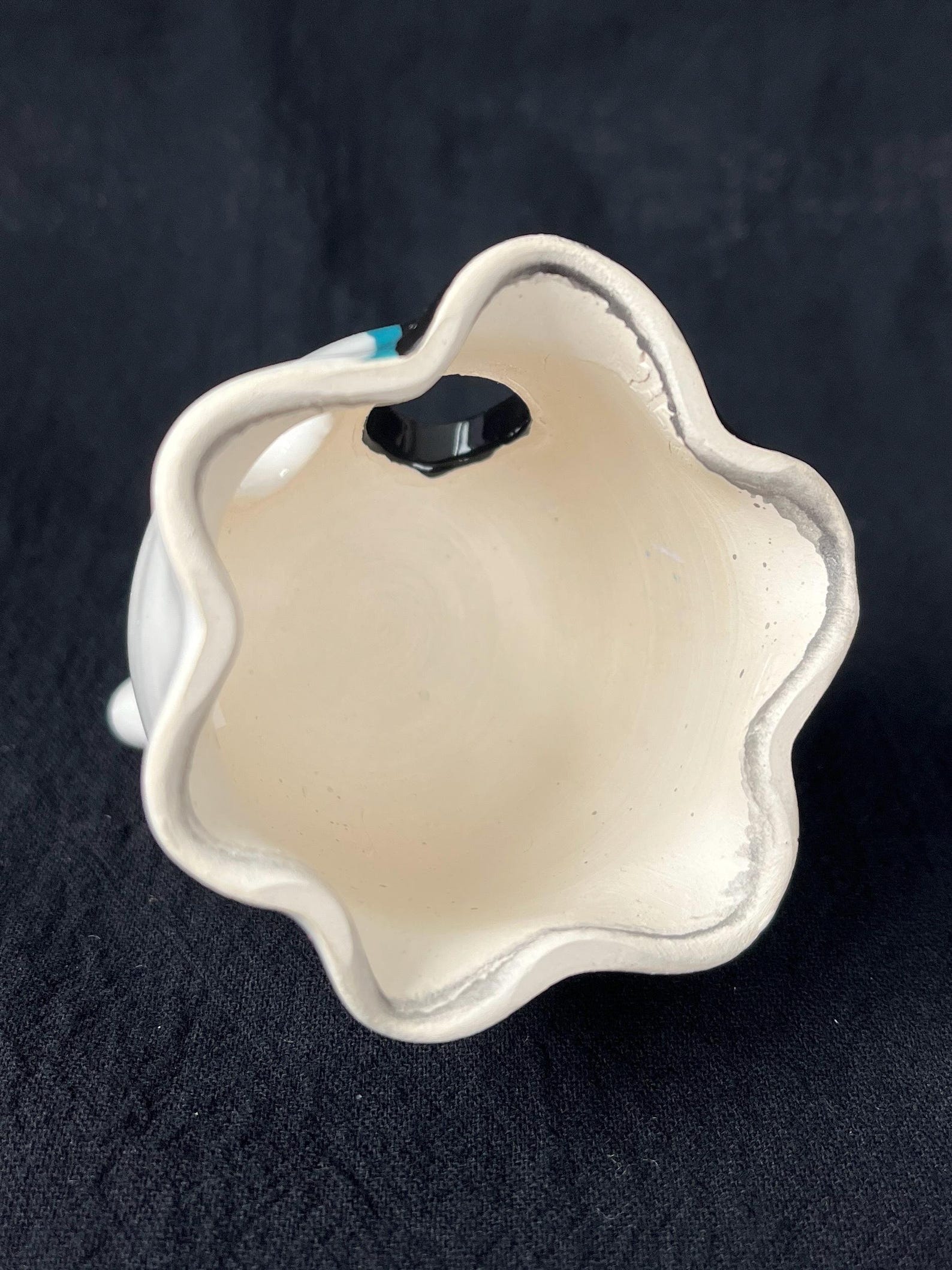 Rabbit Ghost Luminary – Handmade Ceramic Holder for Flameless Tealights ...
