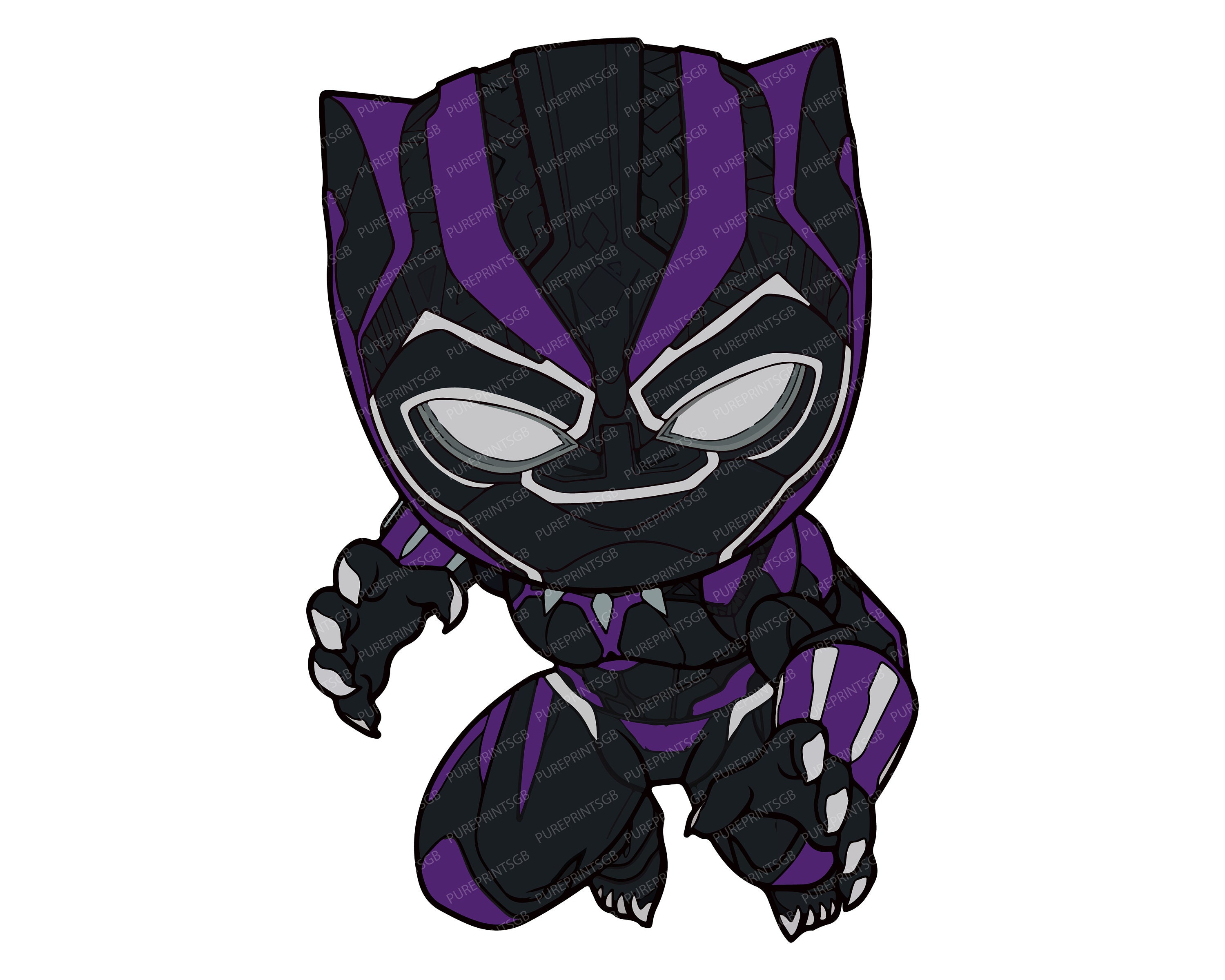 Pantera negra / 3 diseños / SVG DXF EPS png Descarga digital - Etsy España