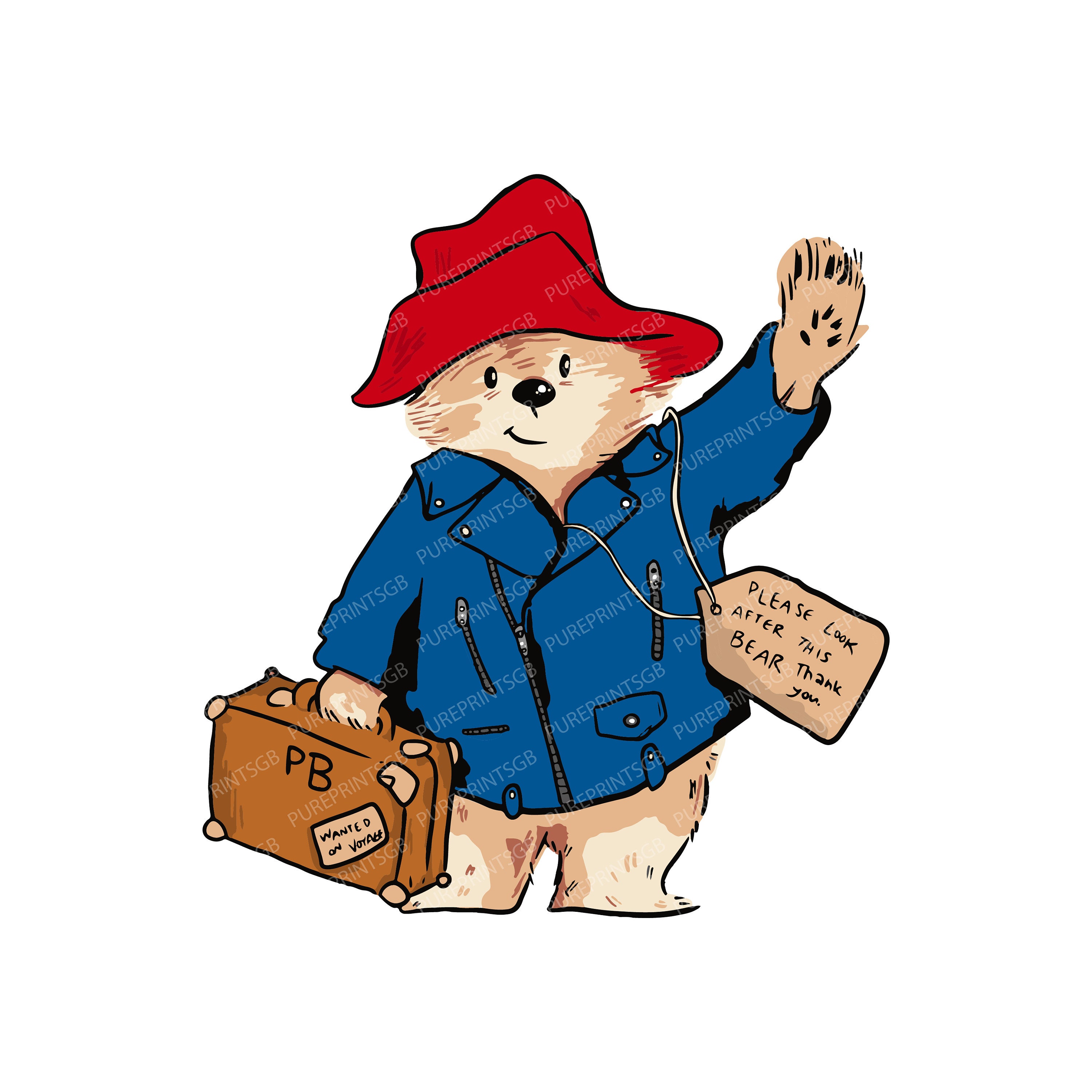 Paddington Bear 3 Designs SVG DXF EPS Png Instant Digital - Etsy UK